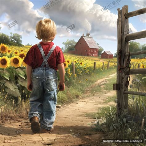 Ai创作图唯美农村场景 农家娃娃插画 怀旧场景乡村印象 农村场景图 小路上奔跑的孩童 农田小孩子 乡村场景插画 种田场景劳动干活场景 童年怀旧场景 小孩子的农庄 田园风场景 田园风光下载 国外