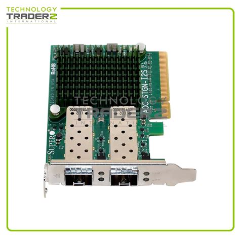 Aoc Stgn I2s Supermicro 2 Ports 10gb Pci E Sfp Ethernet Network Adapter E89382 Ebay
