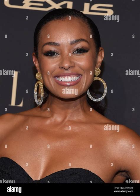 Melanie Liburd Attending At The Elle Women In Hollywood Celebration Held At The Four Seasons