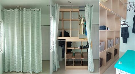 Diy เปลี่ยน ชั้นวางของ ให้กลายเป็น ตู้เสื้อผ้าวอล์คอิน ทำง่ายๆ แบบบ้านๆ แต่ใช้งานได้จริง