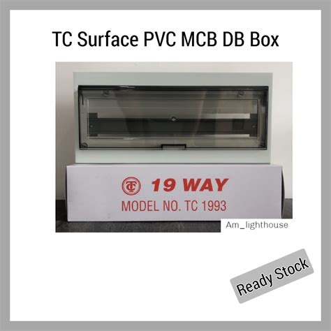TC Tham Chee Surface PVC MCB DB BOX Way Way CONSUMER UNIT Shopee Malaysia