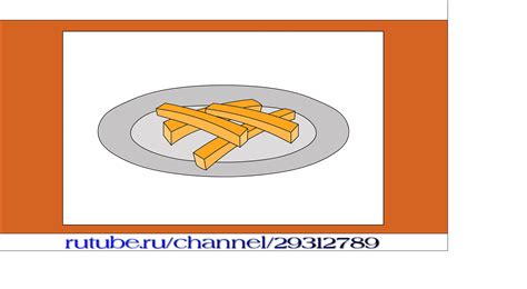 Как нарисовать картошку фри карандашом поэтапно Рисуем картошку фри