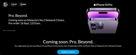 Celcom And Digi公开iphone 14系列预售日期！9月16日开始⚡可以在官网pre Order！