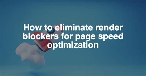 Iniobong Umouman On Linkedin Increase Page Speed By Eliminating Render Blockers In Css Javascript