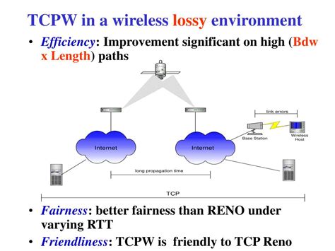 Ppt Tcp Westwood Efficient Transport For High Speed Wiredwireless