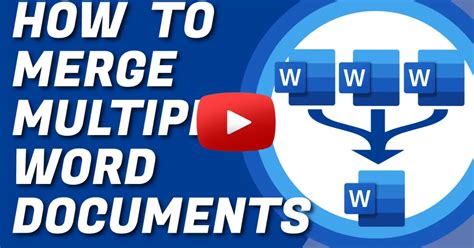 How To Merge Or More Microsoft Word Documents Into One WITHOUT Copying And Pasting Arun