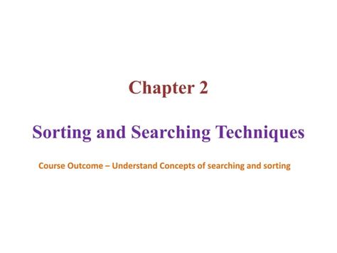 Searching In Data Structurepptx