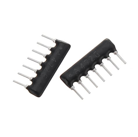 New 30pcs 7pin Resistor Network Array 4 7k Ohm A472j 4 7kr Dip