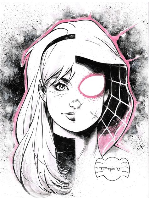 Spider Gwen Are These Your Drawings At Juan Pearce Blog