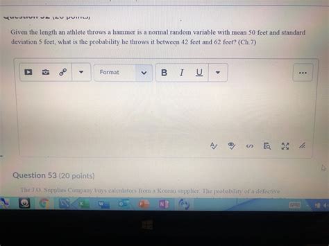 Solved Question 51 20 Points Ifx Is A Binomial Randon