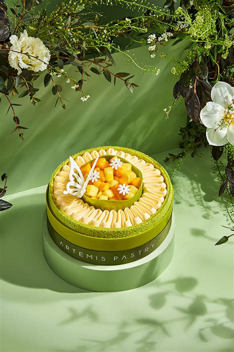 A Piece Of Spring Artemis Pastry On Behance