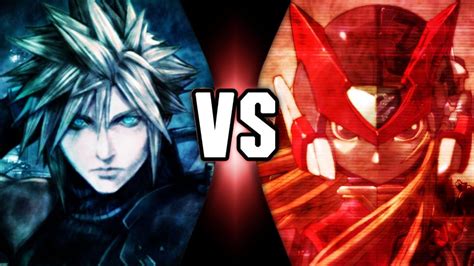 Maverick S O L D I E R S Cloud Strife Vs Zero Final Fantasy Vs Megaman R Deathbattlematchups