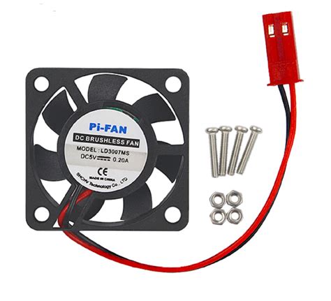5V Cooling Fan 30x30x7mm For Raspberry Pi 4 Case Varios Raspber