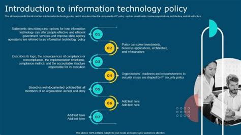It Policy Introduction To Information Technology Policy Ppt Powerpoint