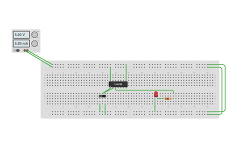 Circuit Design Circuito Not Usando Nand Tinkercad