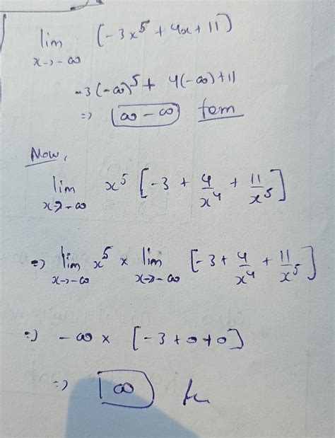 Its A Limit Problem Please Solve The Problem And Show Me The Solution