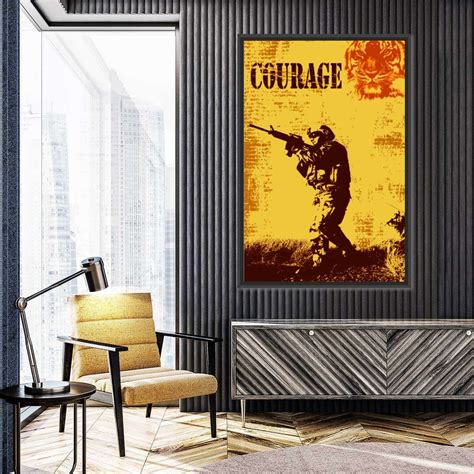 Battle Courage Wall Art Digital Art