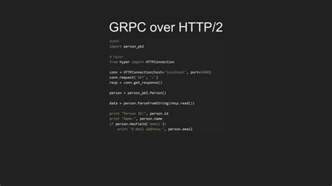 High Performance Python Microservice Communication Ppt
