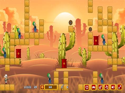 Cowgirl Shoot Zombies Html5 Javascript Gameconstruct2 Construct 3 Both Version Included By