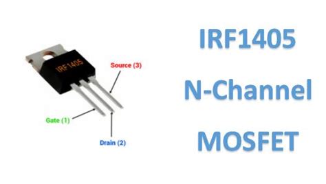 IRF1405 N-Channel MOSFET: Datasheet, Pinout, Equivalent | Easybom