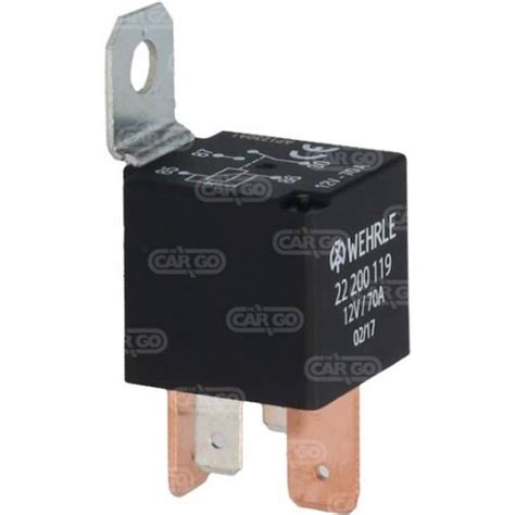Mini Relay 12 V 70 A With Diode