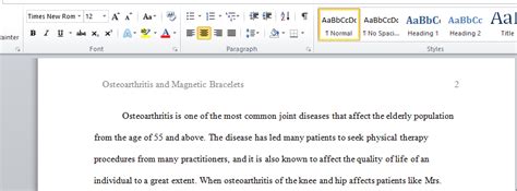 Describe Hip Pain In Osteoarthritis And Magnetic Bracelets Essay Counter