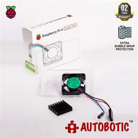 Raspberry Pi 4 Case Fan 1 Yr Warranty Shopee Malaysia