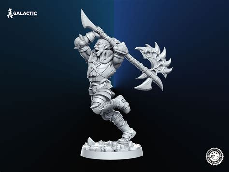 Warrior Miniature Dnd Miniatures Lancer Miniature Etsy