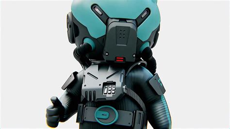 Toon Astronaut Robby Rigged For Unreal Engine Unity Mixamo Cgtrader