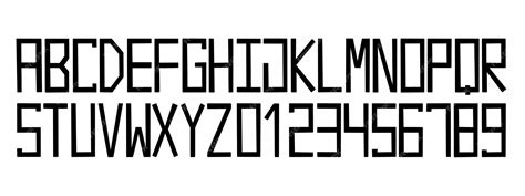 직사각형 대문자 검은색 채워진 영어 A부터 Z까지 알파 ⁇ 라틴어 Abc 글 ⁇ 과 숫자 0부터 9까지 설정 Vecto 프리미엄 벡터