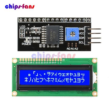 1602 16x2 Lcd Character Display Iici2c Serial Interface Board Module