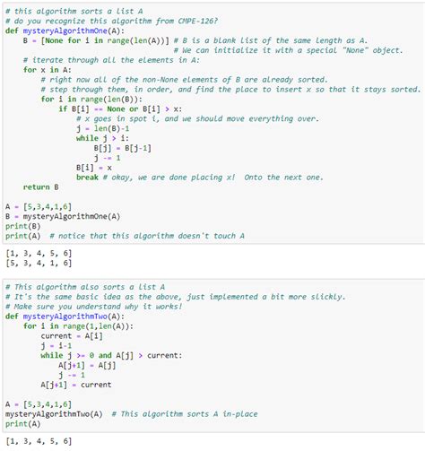 For This Python Code 1 For Both Algorithms Step