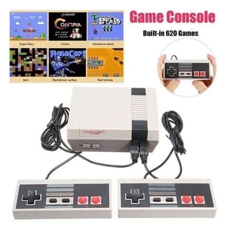 Jual Nintendo Nes Clone 620 Game Retro Mini Built In Classic Games Nitendo Di Seller