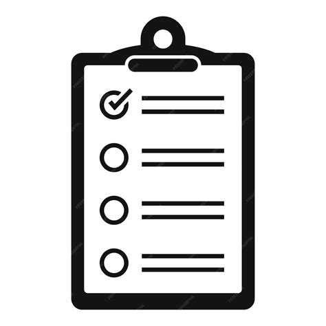 Premium Vector Inventory Checkboard Icon Simple Illustration Of