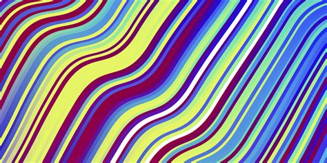 Light Multicolor Vector Template With Wry Lines 12406918 Vector Art At Vecteezy