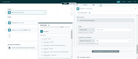 Workato Connectors On Premises Filess Trigger New File In Folder Workato Docs