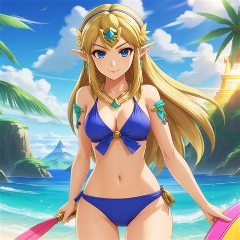 Zelda In A Bikini By Duhhitzkayla420 On Deviantart