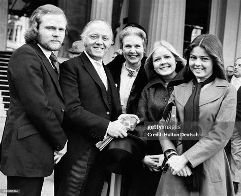 Actor And Director Sir Richard Attenborough With His Wife Sheila Sim