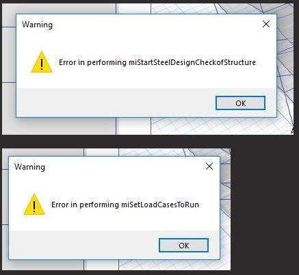 ETABS V Errors Issues Eng Tips
