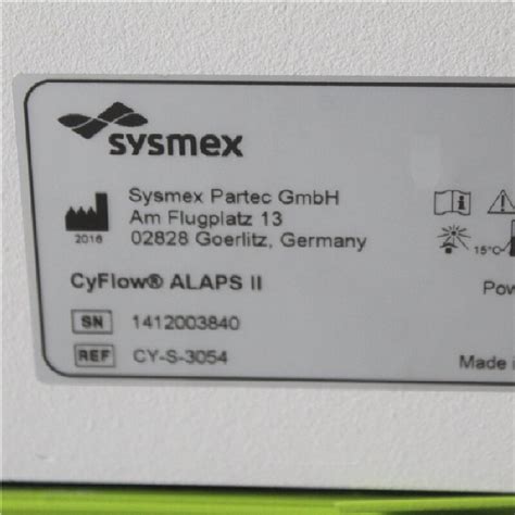 Sysmex Cy S 3054 Flow Cytometry Suppliers