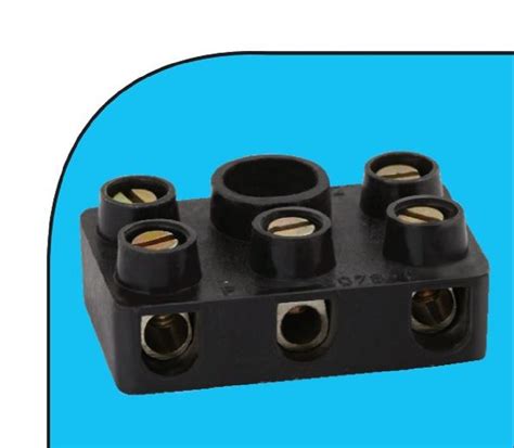 Terminal Block Suitable For Pin Connector Single Hole Feed Through At Piece In Vasai