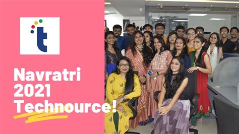 Navratri 2021 Celebration At Technource Office Youtube