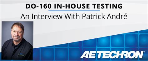 Do 160 In House Testing An Interview With Patrick André Ae Techron