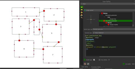 Qgis Finding Closest Points On Another Polygon Geographic
