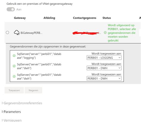 solved not able to select gateway microsoft fabric community