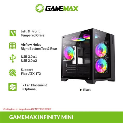 Jual Casing Komputer Gaming Gamemax Infinity Mini M Atxitx Shopee Jual Casing Komputer Gaming Gamemax Infinity Mini M Atxitx Shopee
