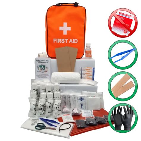 Regulation 7 First Aid Kit Complete With Orange First Aid Bag