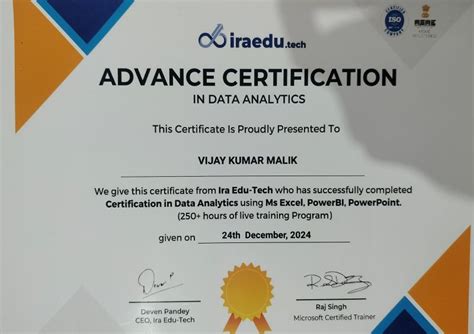vijay kumar malik on linkedin dataanalytics skillsdevelopment certification careergrowth
