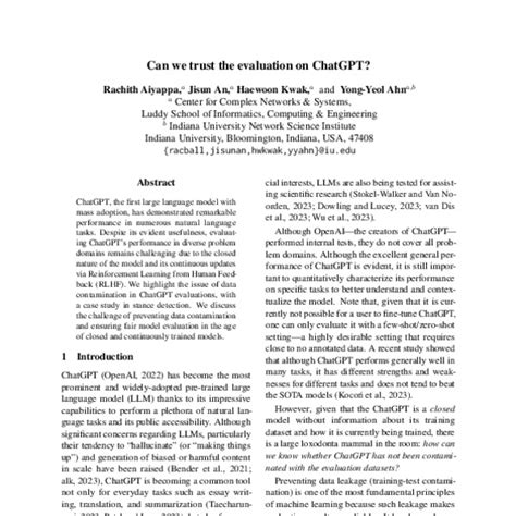 Can We Trust The Evaluation On Chatgpt Acl Anthology