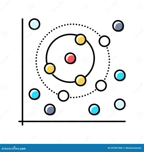 Random Forest Algorithm Color Icon Vector Illustration Stock Illustration Illustration Of